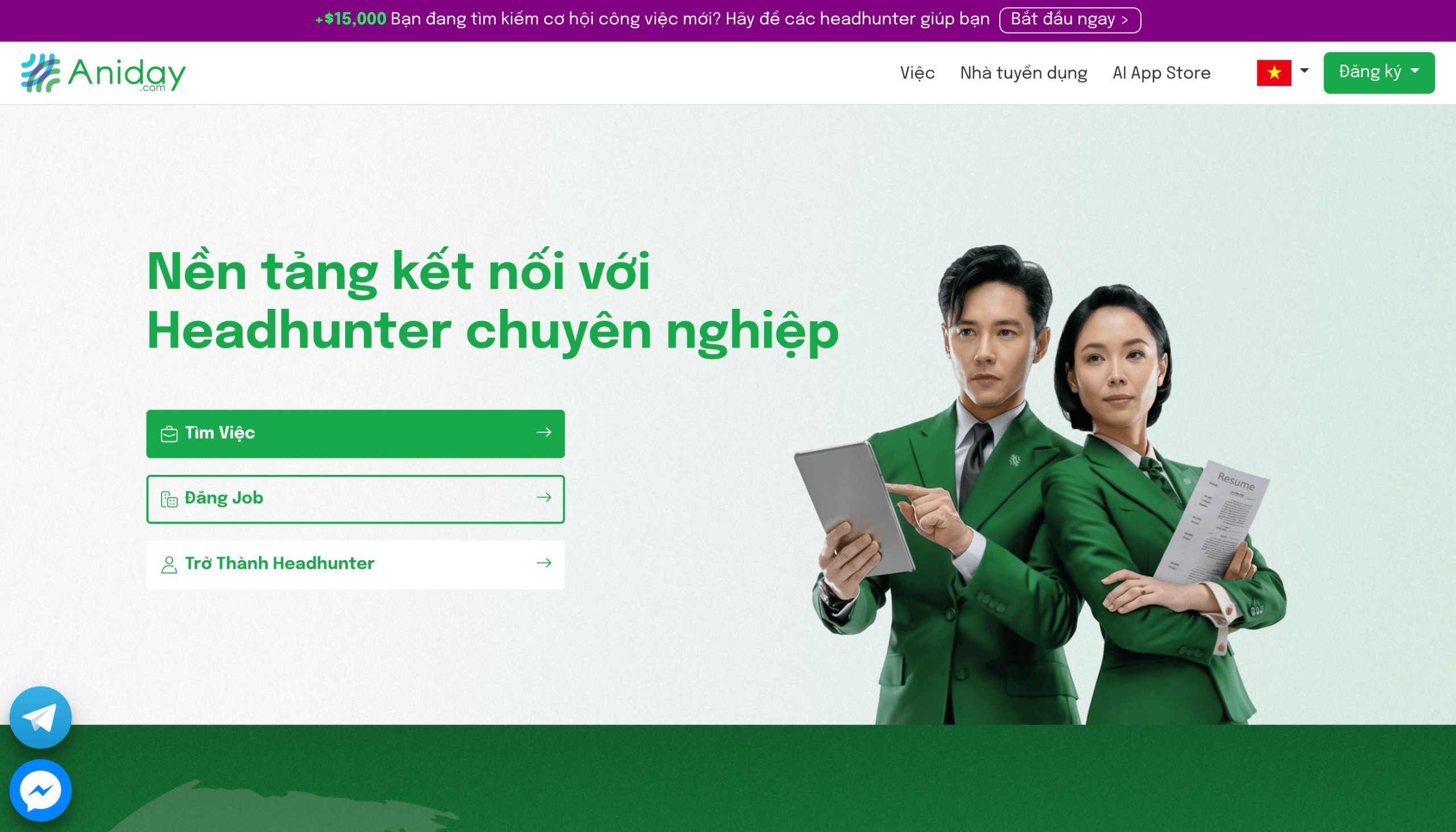 #Đăng Ký Tuyển Dụng Trên Aniday, Nhận Ngay Ứng Viên Tốt